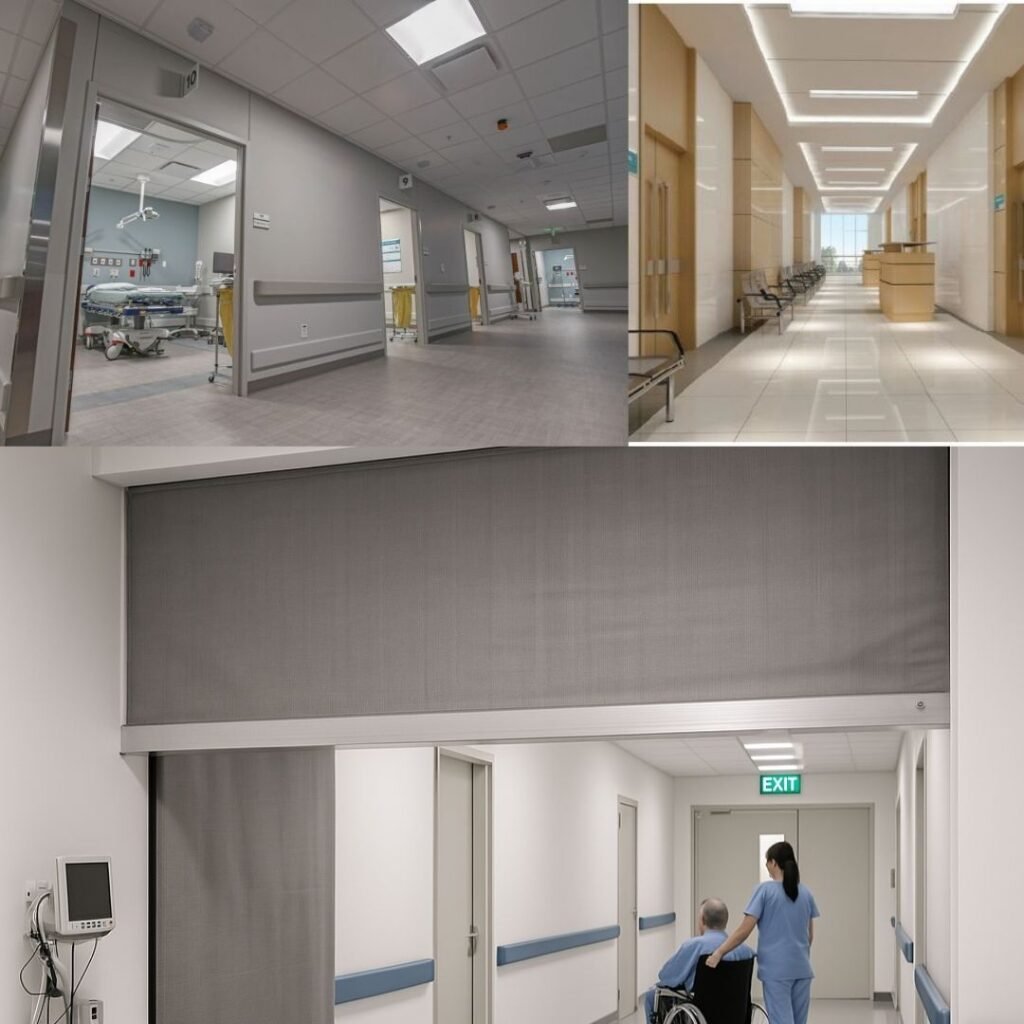 Smoke and Fire Curtains For Hospitals - UL & BS EN Certified